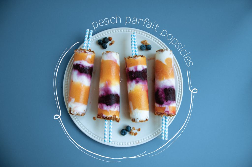 Peach Popsicle Recipe - Pretty in Pistachio