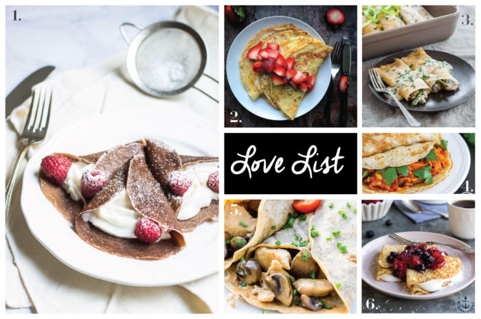 Love List 2/15/17: Crepe Recipes (Both Savory & Sweet) - Pretty in ...