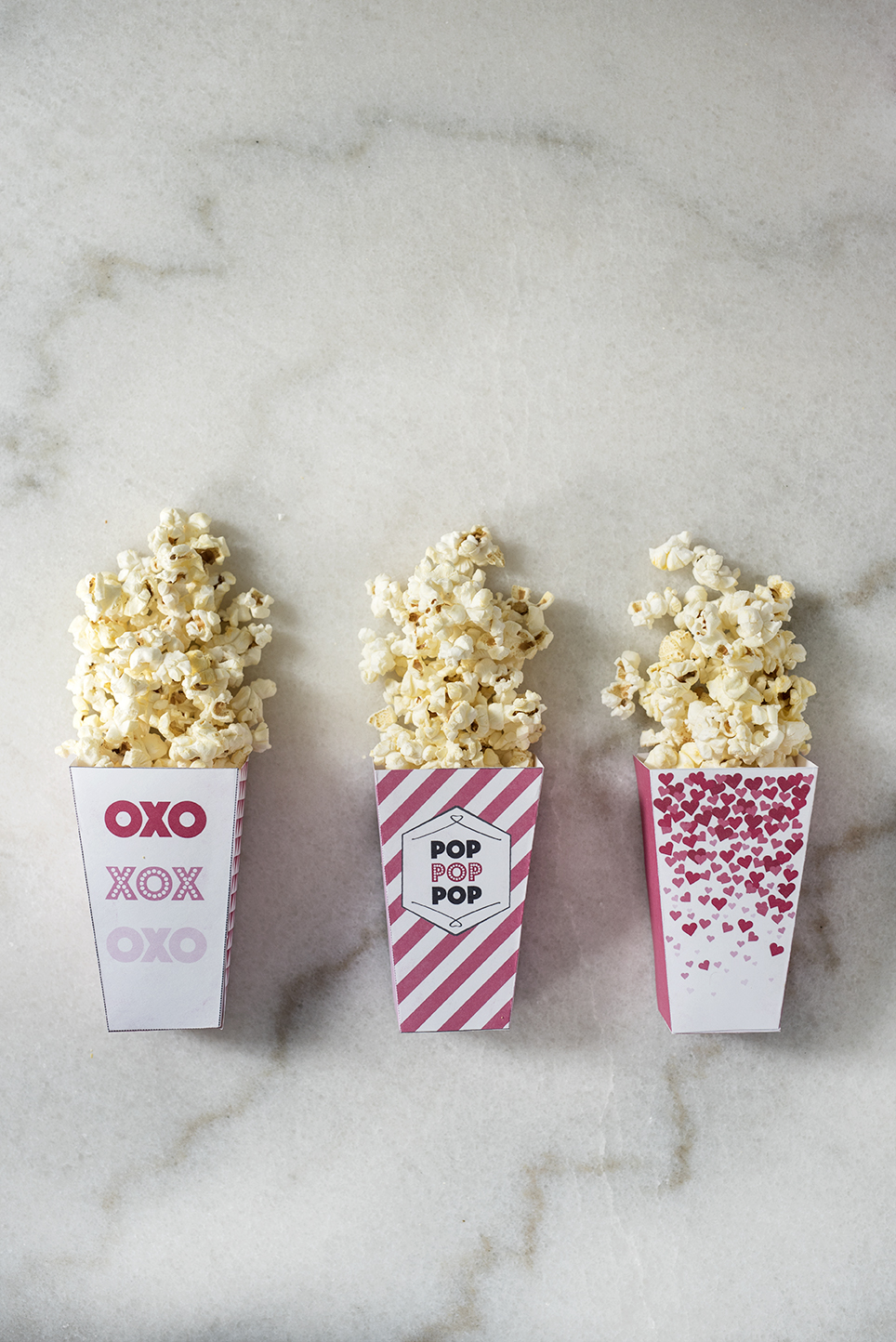 Pretty in Pistachio | Pretty Pink Popcorn Boxes (Free Printable ...