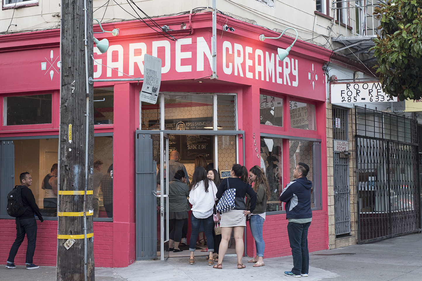 Sesame, Mango Sticky Rice, and Ube Ice Cream at Garden Creamery in San ...