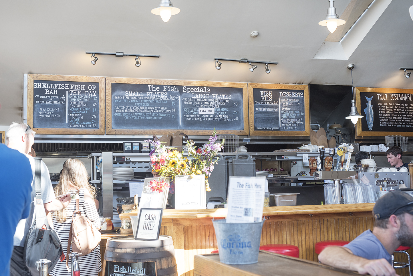 Fish Restaurant in Sausalito - Pretty in Pistachio