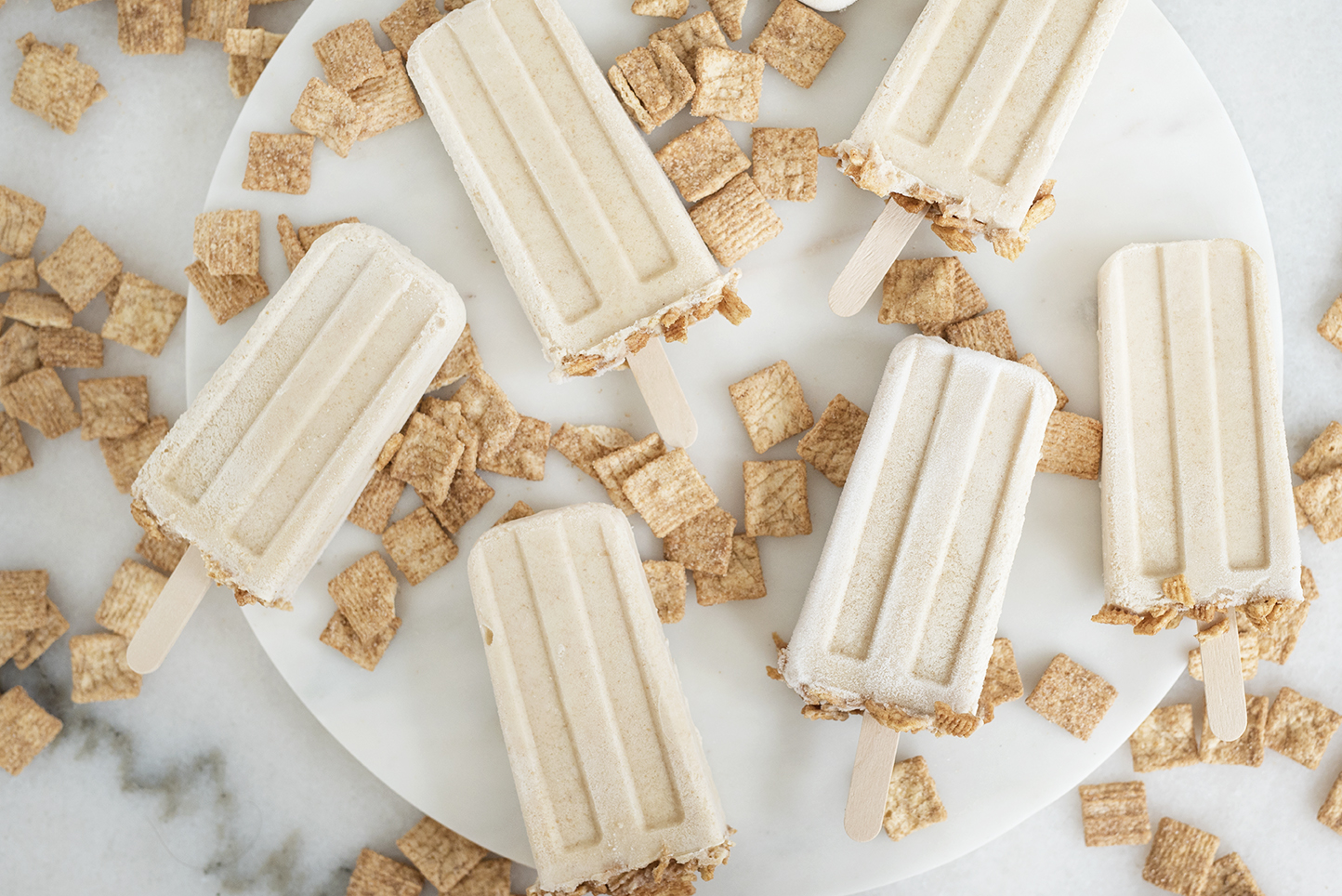 Cinnamon Toast Crunch Popsicles - Pretty in Pistachio
