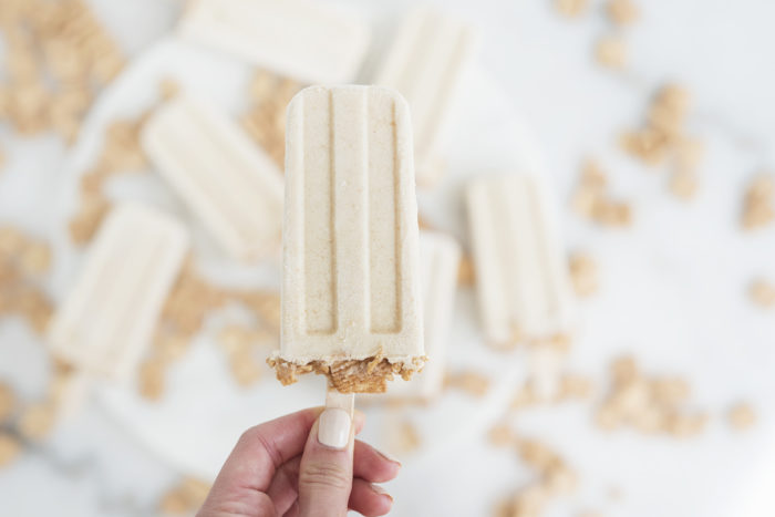 Cinnamon Toast Crunch Popsicles - Pretty in Pistachio