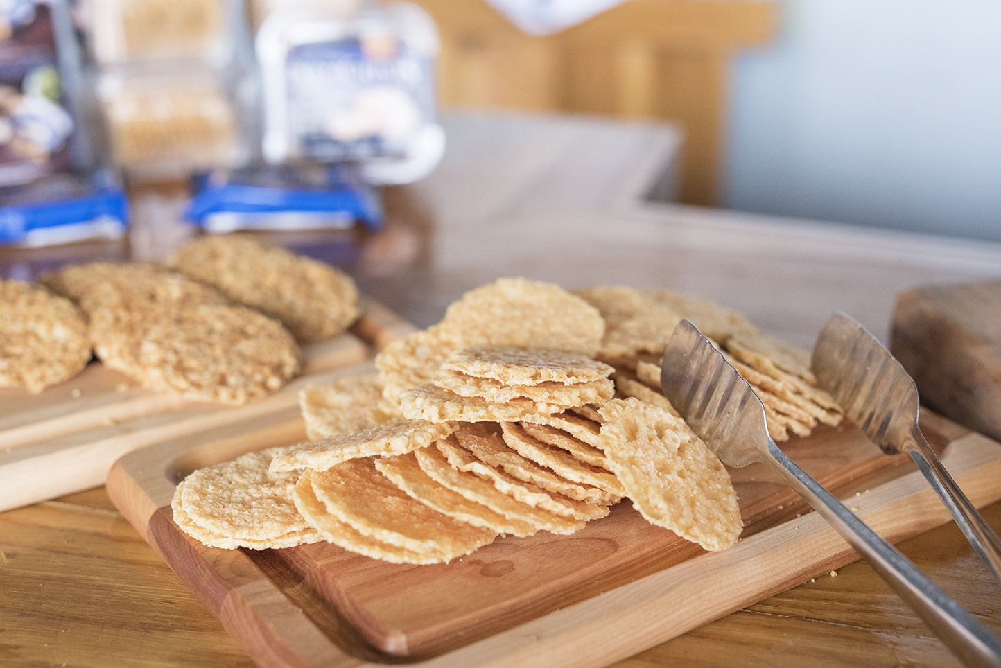 Pretty in Pistachio | Parm Crisps: Cheesy Crispy Bites that are Perfect ...