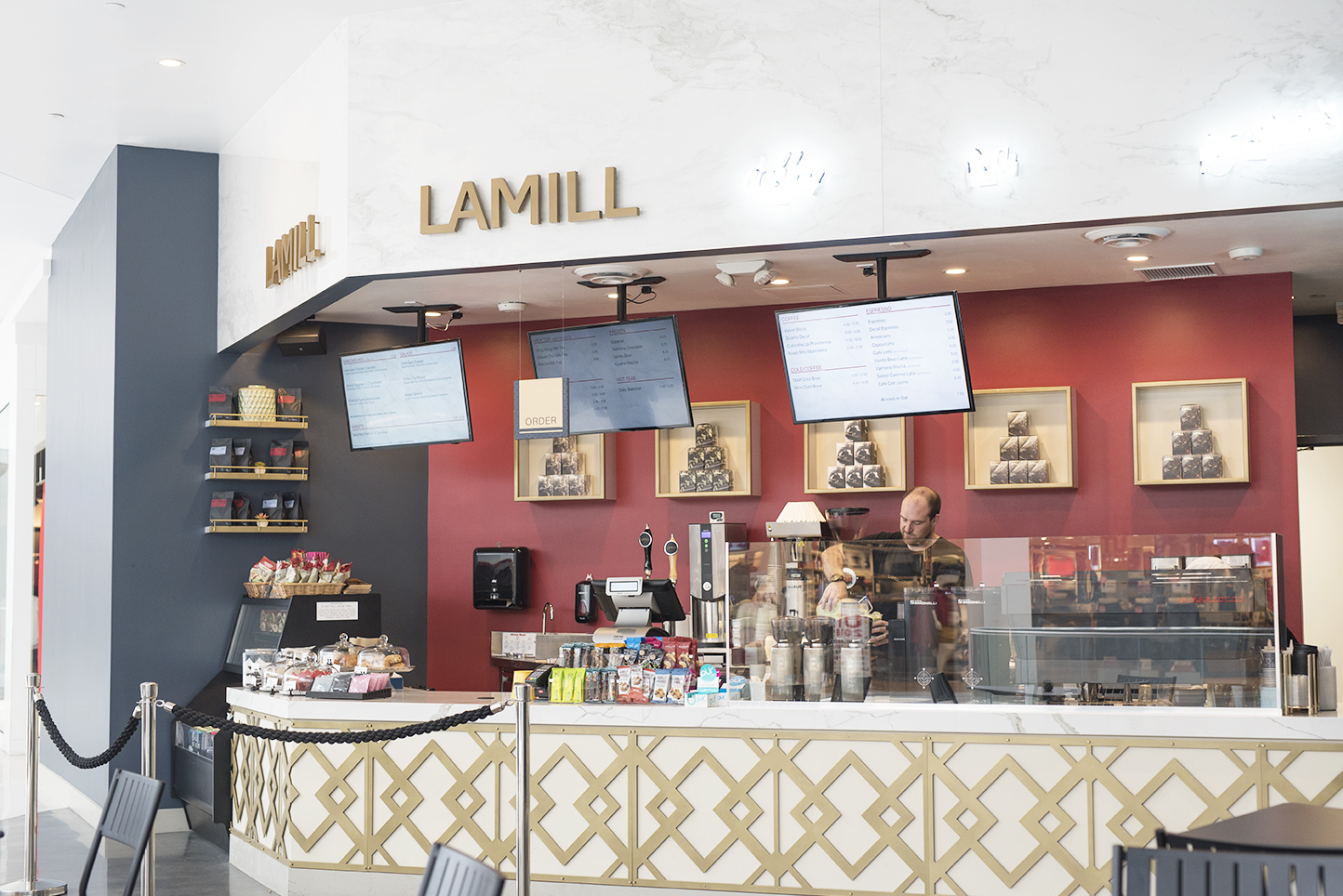 LAMILL Coffee: Must Visit Nook at the Top of Beverly Center - Pretty in ...