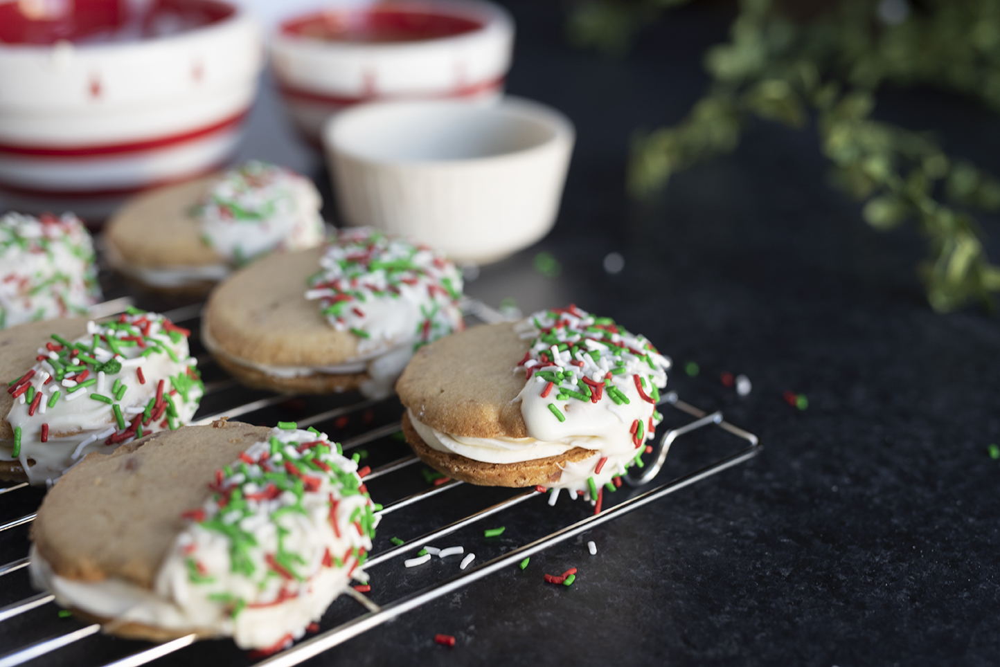 Salted Caramel Pretzel Cookies - Pretty in Pistachio