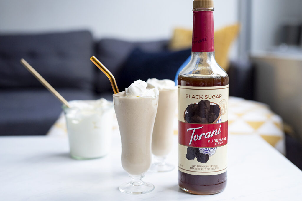 Vietnamese Coffee Shake with Torani Puremade Black Sugar Syrup [Recipe ...