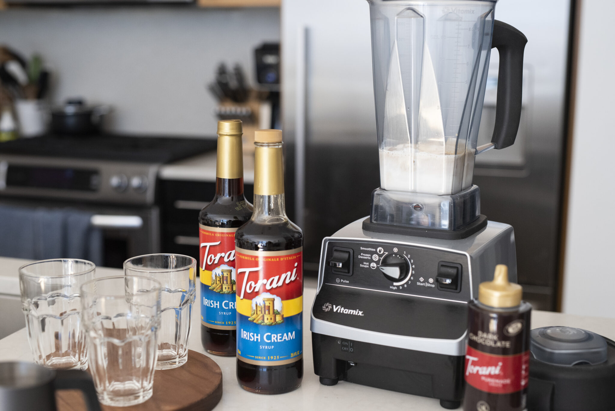 Irish Cream Frappé Recipe with Torani - Pretty in Pistachio