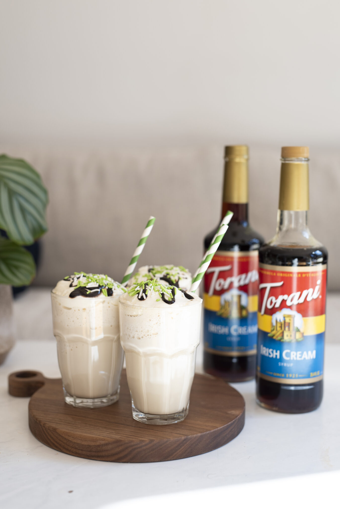 Irish Cream Frappé Recipe with Torani - Pretty in Pistachio